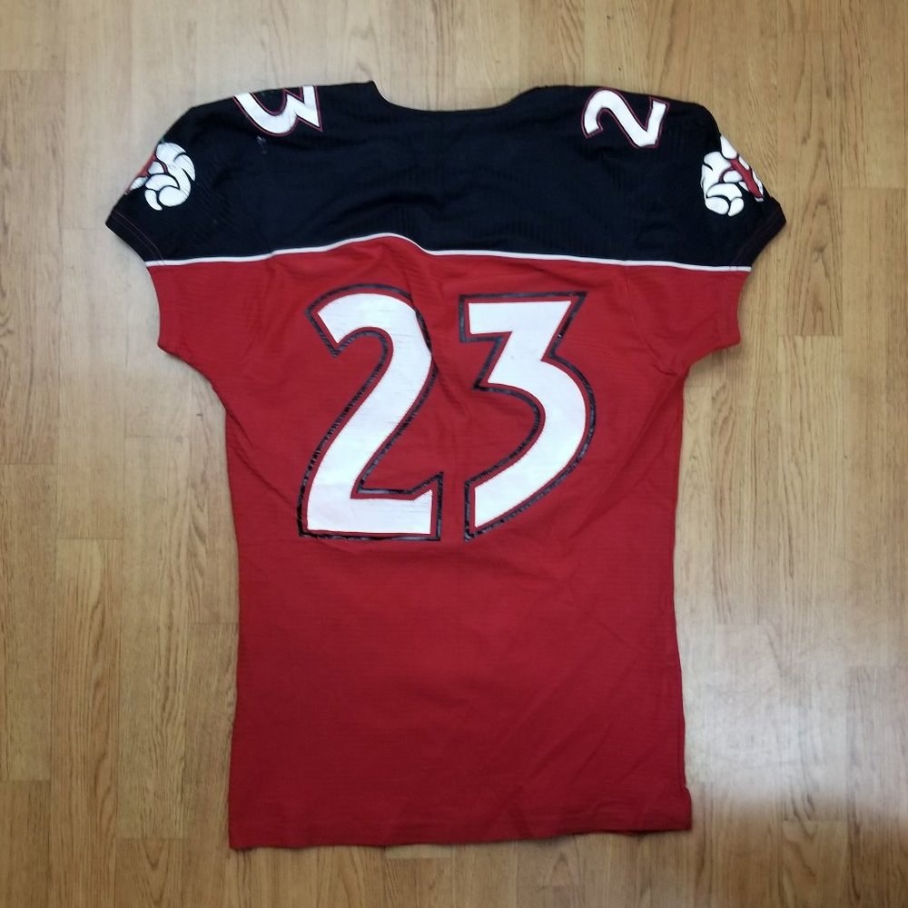 Wssu Rams Authentic Game Worn Football Jersey #23 - Gem
